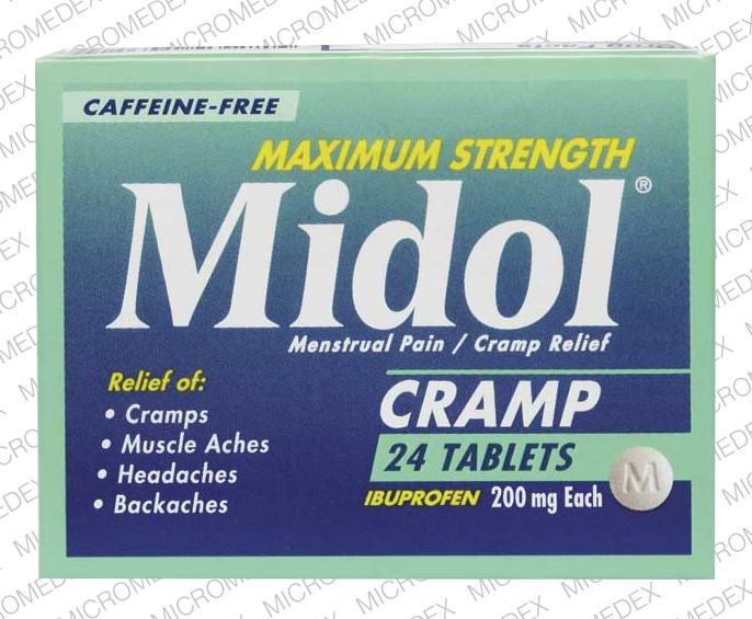 Midol cramp formula